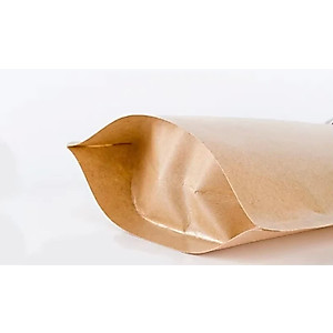 Curlogicc 8 Pack Eco-Friendly Travel Pouches for Toiletries, Compostable stand up pouches, Refillable for baby foods, Shampoo, Lotion, Soap, 8 oz stand up pouches, waterproof pouches, TSA Approved