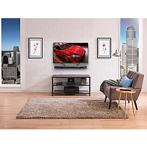 Rocketfish Universal Soundbar Mounting System - Black Soundbar Holder Compatible with 70" to 90" TVs - Adjustable Soundbar Bracket Mounting System - Durable Speaker Holder for Wall