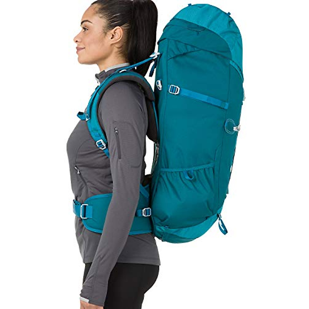 Berghaus Women's 50L Rucksack Pack, Tahitian Tide/Deep Lagoon, 50 litres