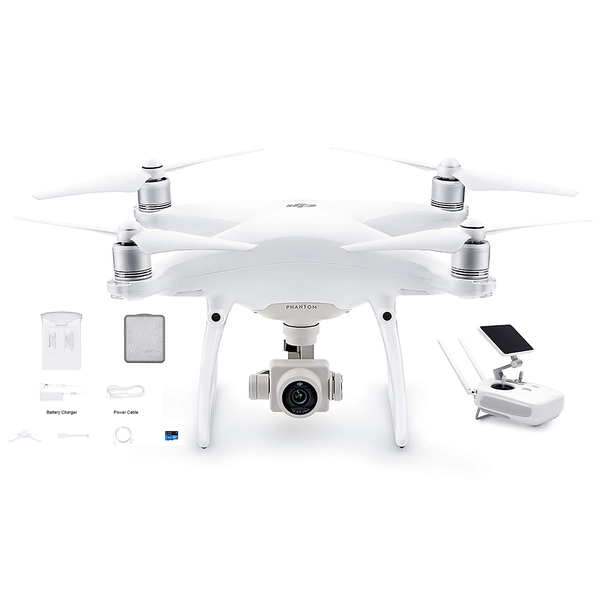 DJI Phantom 4 Advanced+ (Plus) Drone Quadcopter 4K Camera Built-in LCD on Remote (Renewed)