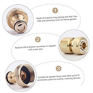 HANABASS 30 Pcs Pipe Connector Specialized Mesa Para Uñas Acrílicas Quick Connect Water Hose Fittings Quick Connect Hose Adapter High Pressure Washer Attachments Car Wash Hose