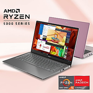 Acer Swift 3 SF314-44-R3ZM Laptop | 14" Full HD IPS | 100% sRGB | AMD Ryzen 5 5625U Hexa-Core Processor | AMD Radeon Graphics | 16GB LPDDR4X | 512GB SSD | Wi-Fi 6E | Backlit Keyboard | Windows 11