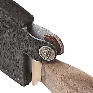 SZCO Supplies Wood Handle Boot Knife