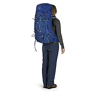 Osprey Ariel 65L Women's Backpacking Backpack, Ceramic Blue, WXS/S