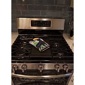 Caroline's Treasures SS8263OVMT Flat Coated Retriever Oven Mitt Heat Resistant Thick Oven Mitt for Hot Pans and Oven, Kitchen Mitt Protect Hands, Cooking Baking Glove