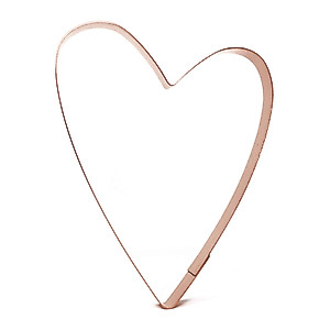 Large 6" Folk Art Heart Cookie Cutter