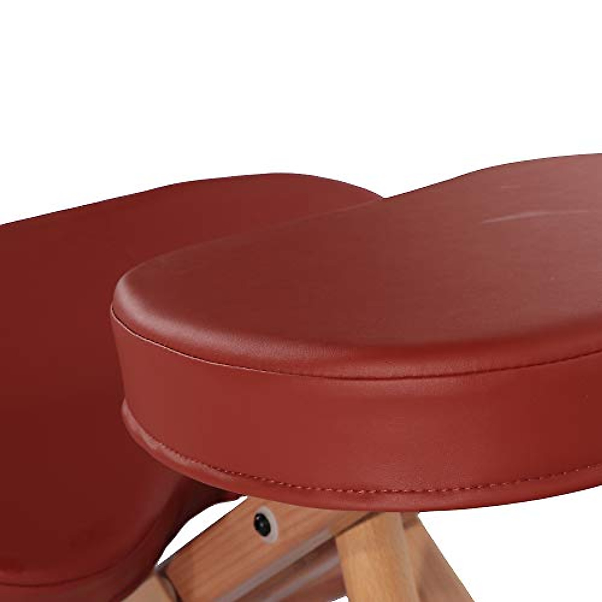 Master Massage Comfort Plus Wooden Kneeling Chair PREFECT FOR Home, Office & Meditation, Cinnamon