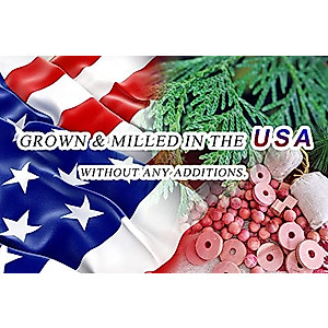 Cedar Space Cedar Blocks for Clothes Storage 100% Natural Aromatic Red Cedar Rings 72Pcs Protection for Wardrobes Closets and Drawers