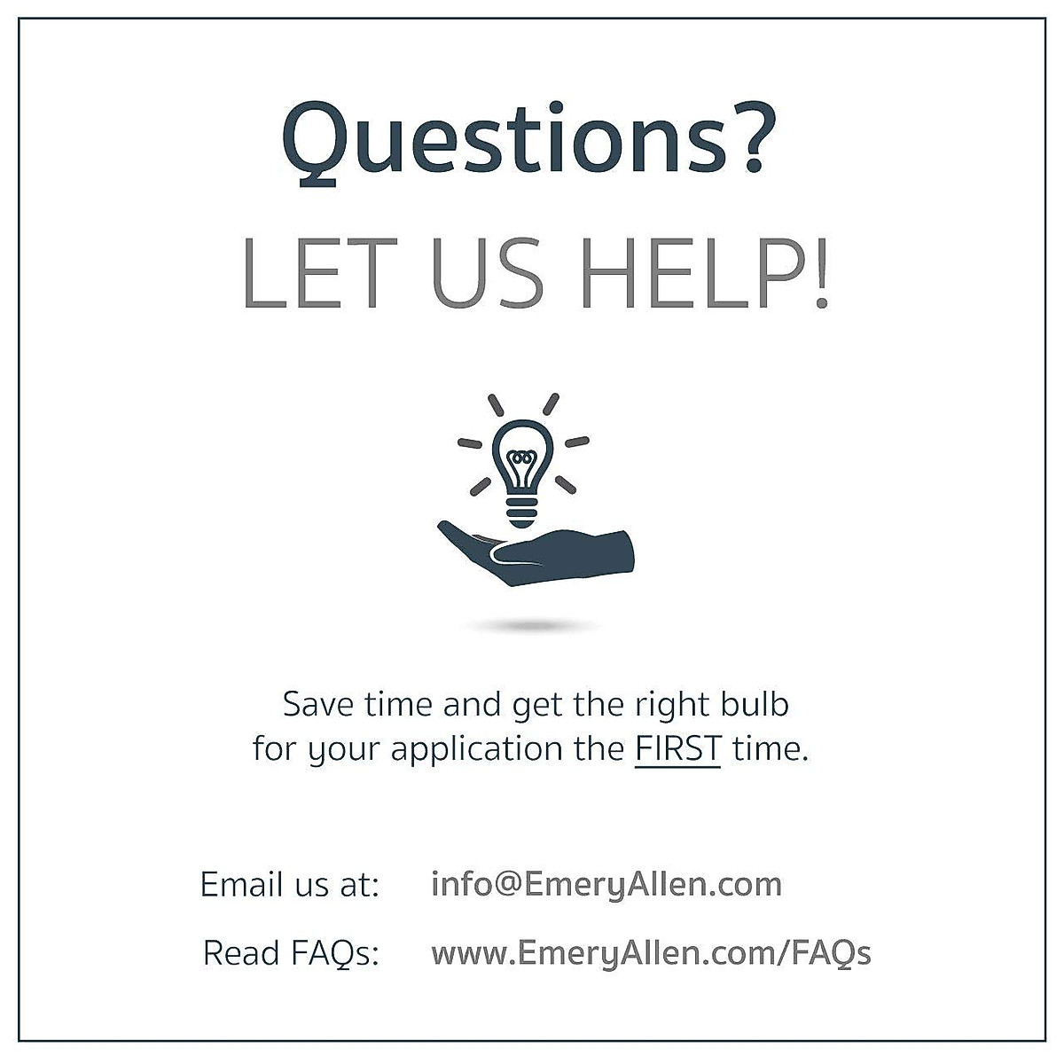 EmeryAllen EA-E12-5.0W-001-309F-D Dimmable Candelabra Base JA8 Compliant LED Light Bulb, 120V-5Watt (50W Equivalent) 550 Lumens, 3000K, 1 Pcs