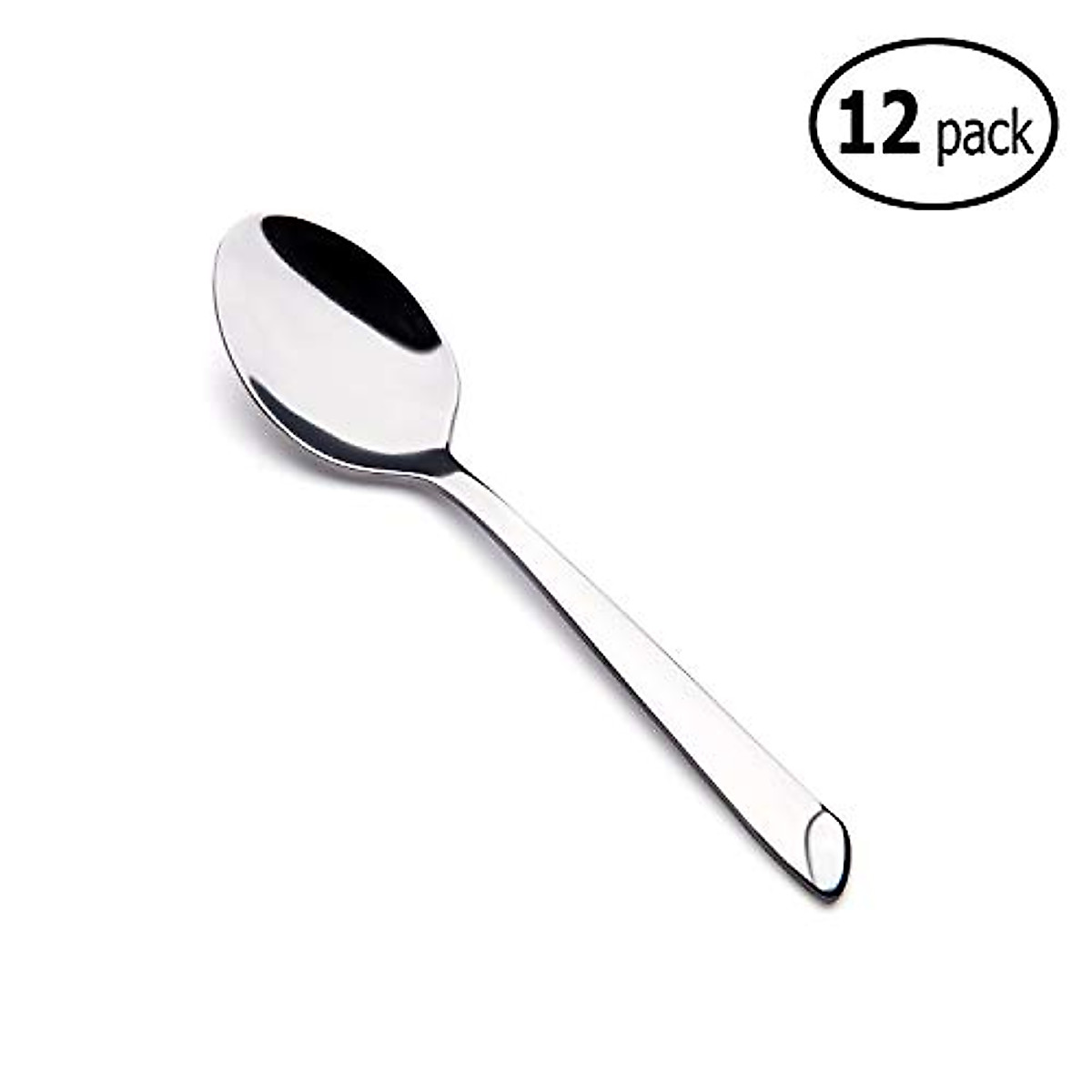 Demitasse Espresso Spoons Stainless Steel Coffee Spoons for Home, Cafe, Restaurant, Set of 12, Thanksgiving Gift