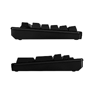 EVGA Z12 RGB Gaming Keyboard, RGB Backlit LED, 5 Programmable Macro Keys, Dedicated Media Keys, Water Resistant, 834-W0-12US-KR, Black