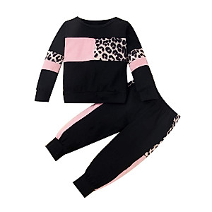 WESIDOM Baby Girl Clothes Sets, 2pcs Autumn Long Sleeve Clothes Outfits Toddler Girl Sweater Sets