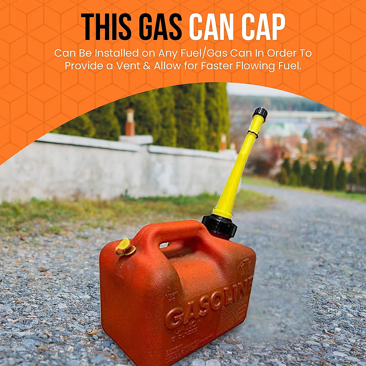 KP KOOL Products Fuel Gas Can Vent Plugs - Fuel Gas Tank Vent Caps - Gas Can Replacement Vent Plug - Vent Plugs Made to Fit Most of The Gas Cans and Jugs -Pack of 20