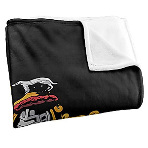 Harry Potter Hufflepuff Crest Officially Licensed Silky Touch Super Soft Throw Blanket 50" x 60"