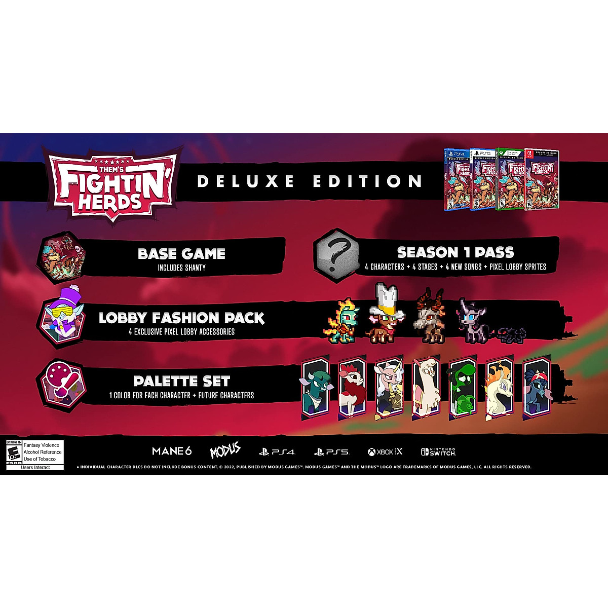 Them's Fighting Herds: Deluxe Edition Nintendo Switch