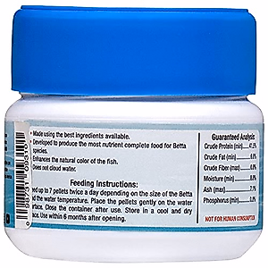 Ocean Nutrition Betta Pellets 2.65-Ounces (75 Grams) Jar