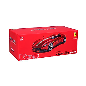 Bburago B18-16909 1:18 Ferrari Signature Monza SP-1, Assorted Designs and Colours