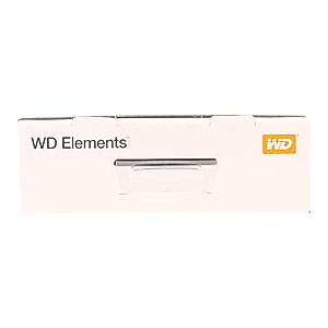 WD 1TB Elements Portable External Hard Drive for Windows, USB 3.2 Gen 1/USB 3.0 for PC & Mac, Plug and Play Ready - WDBUZG0010BBK-WESN