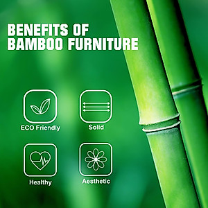 Bamboo Wall Blanket Ladder, 4-Tier Towel Racks, Blanket Holder with Anti-Slip Construction Home Decor, Decorative Blanket, Quilt, Towel, Scarf Ladder Shelves for Bathroom, Living Room, Bedroom, Black