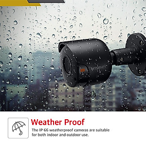 Wisenet SDC-99447BF - 4K Ultra HD Weatherproof Bullet Camera, Compatible with SDH-B94047BF, SDH-C94087BF, and SDH-E95127