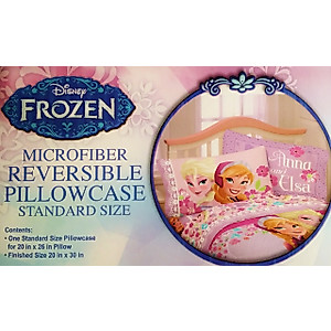 Disney Frozen Love Blooms Pillowcase (Reversible)