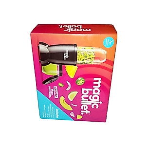 Magic Bullet 7-Piece 250 Watts Personal Blender 18 oz. MBR-0701AKP, All Black