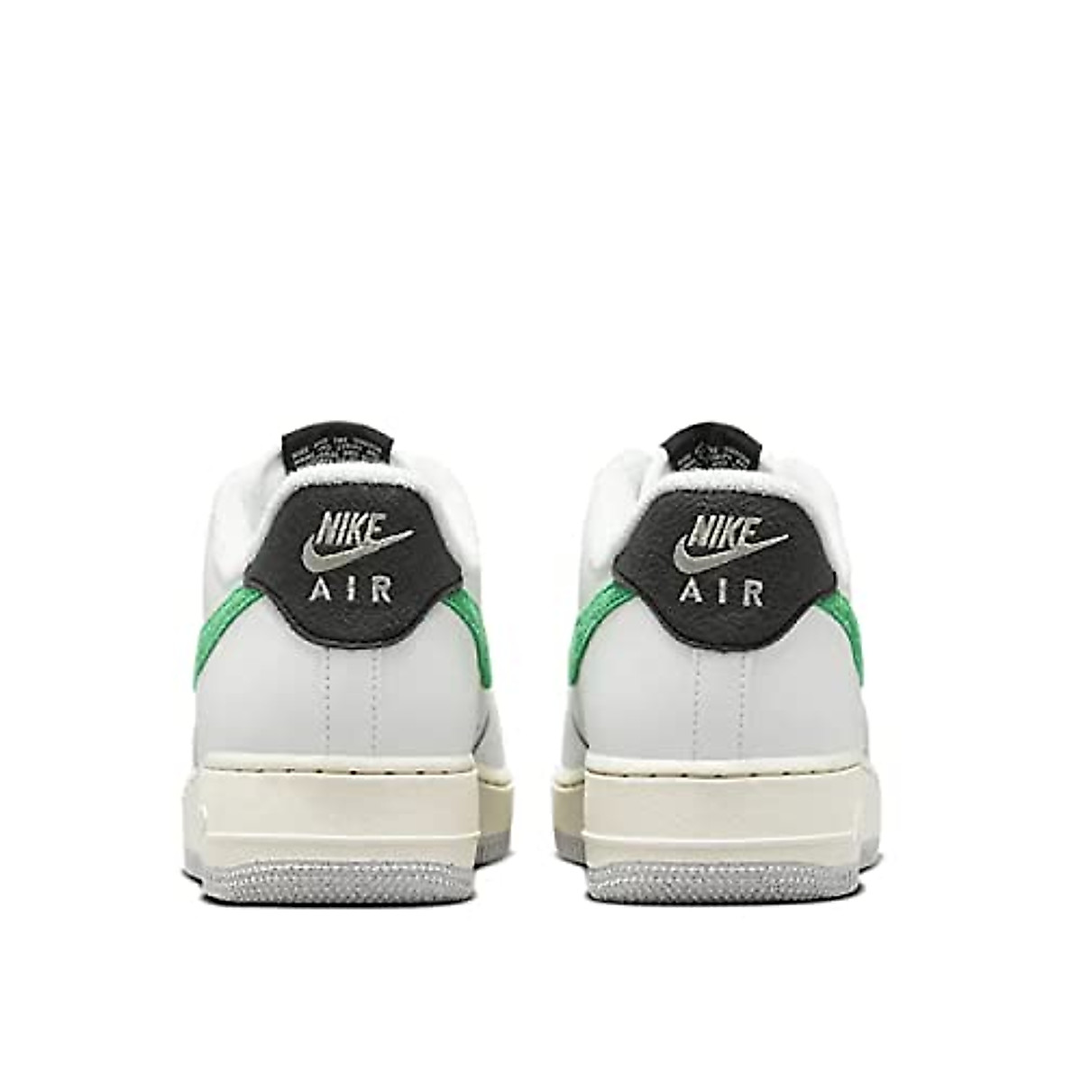 Nike Air Force 1 '07 Mens Summit White/Malachite-Black Size 9