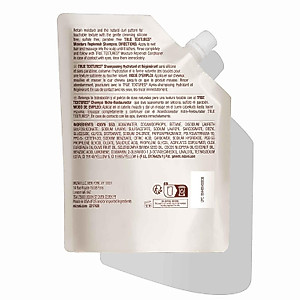 Mizani True Textures Moisture Replenish Shampoo | Smooths & Hydrates | with Coconut Oil | Sulfate & Paraben-Free | for Curly Hair | 16.9 Fl Oz