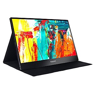 Portable Screen,WIMAXIT 15.6 Inch USB-C/Type-C Monitor 1080p Full HD IPS Second Display with Mini HDMI for Laptop, PC, Samsung Dex, Xbox PS5 Switch,Office