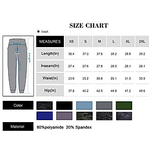Wjustforu Joggers for Women High Waist Active Sweatpants, Women's Lounge Sweatpant with Pockets ((Small, Black)