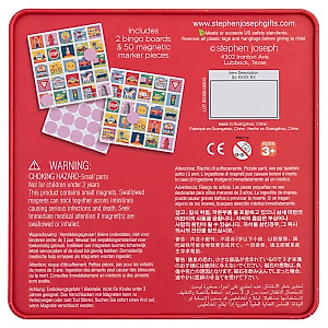 Stephen Joseph Car Bingo Around Town, Travel Bingo for Family Vacations