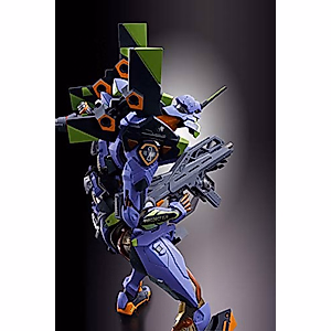 TAMASHII NATIONS Bandai Metal Build Eva-01 Test Type Neon Genesis Evangelion Action Figure