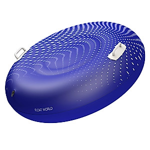 Snow Tube Two Pack for Adults - Large 48" Heavy Duty Inflatable Sleds - 2X Durable Snow Tubing Winter Toy for Sledding (2 Pack)