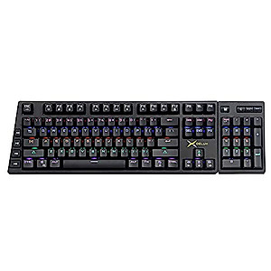 DeLUX KM12 Programmable Wired Mechanical Keyboard and Numeric Keypad Combo