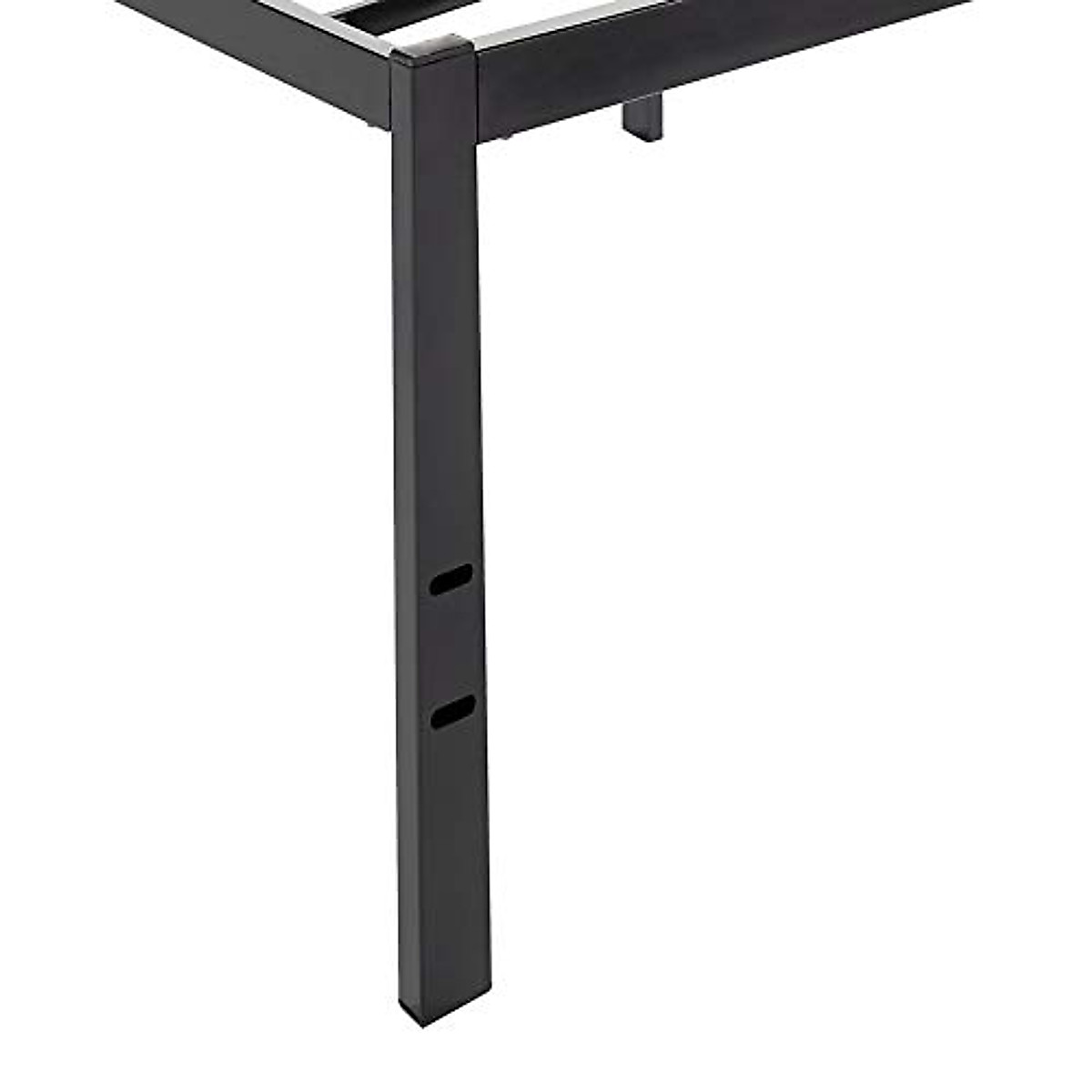 Amazon Basics Heavy Duty Non-Slip Bed Frame with Steel Slats, Easy Assembly - 18 inches, Full