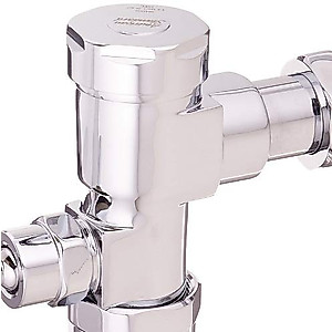 American Standard 6047.525.002 Exposed Manual Flowise 1.28 Gpf Toilet Bowl Flush Valve Only for Retrofit, Polished Chrome