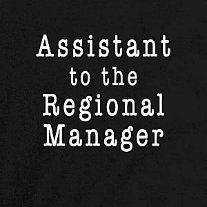 Pop Threads Office Assistant Regional Manager Infant Bodysuit Unisex Baby Girl Boy Clothes Black 6M