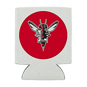 University of Lynchburg Primary Logo Can Cooler - Drink Sleeve Hugger Collapsible Insulator - Beverage Insulated Holder