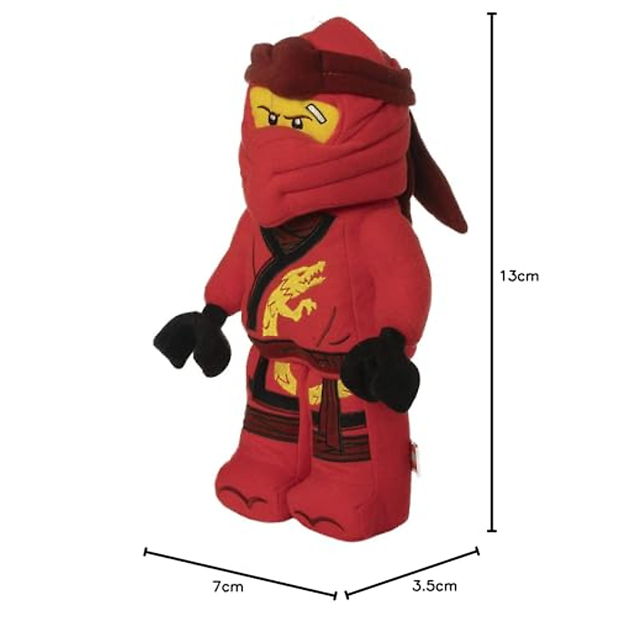 Manhattan Toy Lego NINJAGO Kai Ninja Warrior 13" Plush Character
