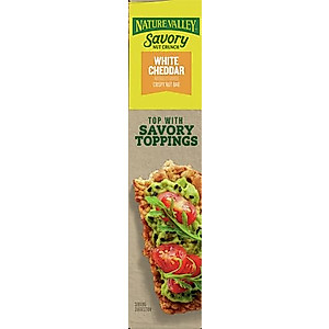 Nature Valley Savory Nut Crunch Bars, White Cheddar, 0.89 oz, 5 bars
