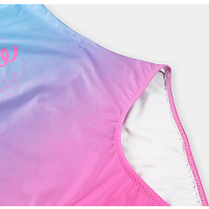 Barbie Swimming Costume | Malibu Beach Womens Swimsuit | Pink One Piece Swimsuit for Women | L | Official Merchandise