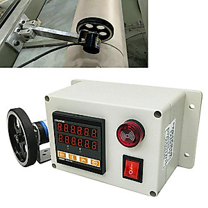 Digital Pulse Length Meter Rotary Encoder Distance Meter Counter Mounting Bracket Counter Tool Kit 300ppr