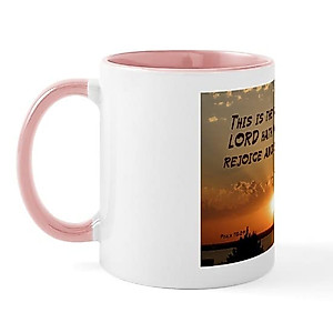 CafePress Psalm 118:24 Mug Ceramic Coffee Mug, Tea Cup 11 oz