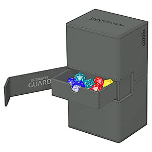 Ultimate Guard Twin Flip`n`Tray 200+ Monocolor Grey