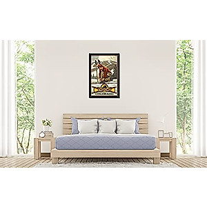 Frisco Colorado Professionally Framed Art Print from Travel Artwork by Artist Paul A. Lanquist Framed Art Size: 26" x 38"