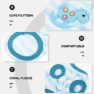 VILLCASE Warm Rabbit Vest- Soft Flannel Pet Sweater, Cute Rabbit Clothes, Small Animals Vest Clothing for Ferret Chihuahua gGuinea Pigs ( Size XXXS )