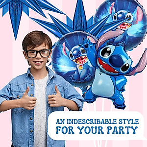 5PCS Cartoon Balloons 18" and 22" Cartoon Birthday Party Decorations for Cartoon Balloons Arch Birthday Party Decorations