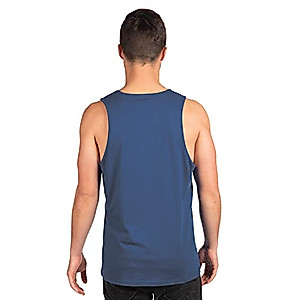 Next Level Apparel Men's Cotton Muscle Tank Top, Royal, Large