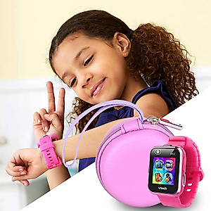 FBLFOBELI Carrying Case Compatible With VTech KidiZoom Smartwatch DX3, DX2, Gizmo Watch/Watch 2 and Little Tikes Tobi/Tobi 2 Robot Smart Watch for Kids (Case Only)
