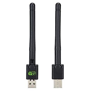 Pomya USB 2.0 150Mbps Network Card Antenna, External 2 DBi WiFi Receiver, with Driver